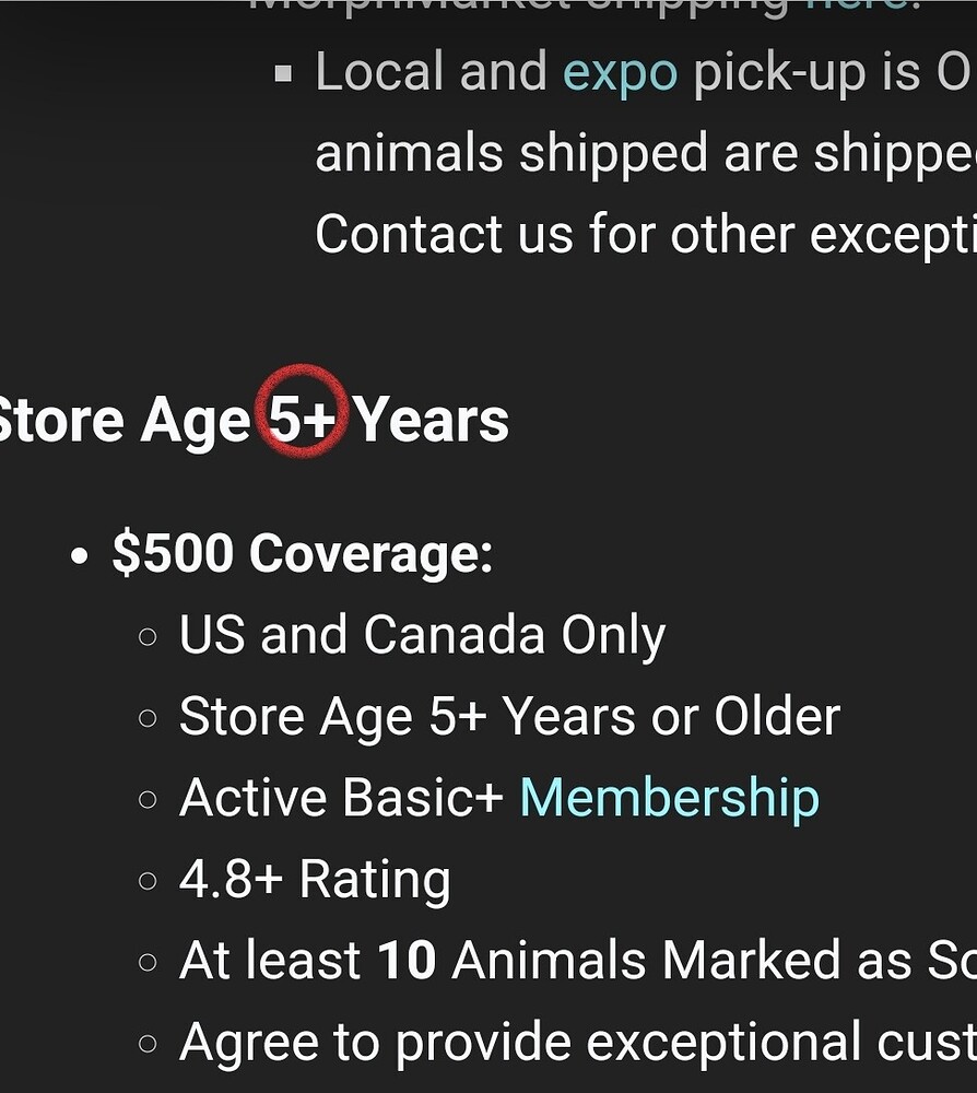 Updated Buyer Protection Program - MorphMarket News - MorphMarket ...