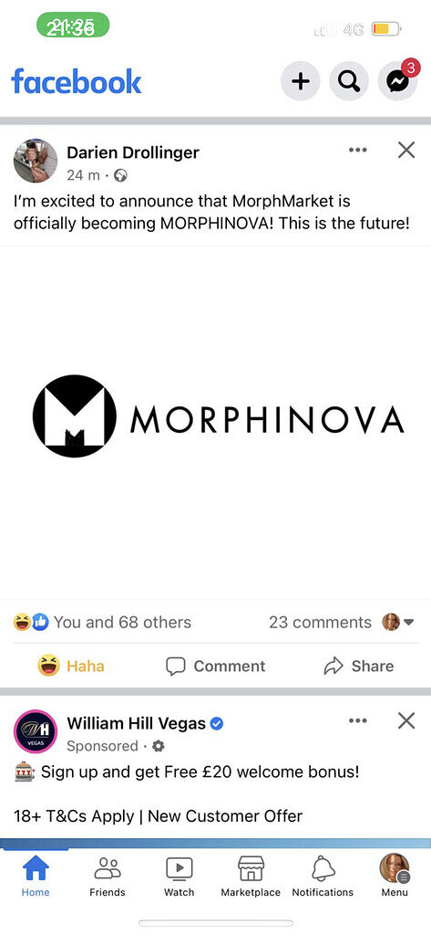 Morphmarket rebranding? - Marketplace Guides and Questions ...